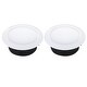 8" Round Air Vent 2pcs Adjustable Ceiling Diffuser Grill Soffit Vent ...