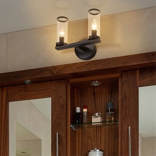 Wall Mounted Lighting Over Mirror 2-Light for Bathroom Vanity - Bed ...