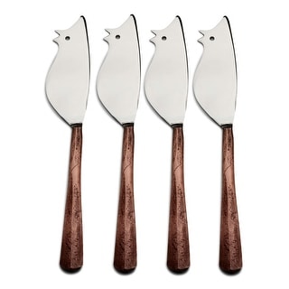 INOX Ridge Ratoncito Cheese Spreader/Knife 4 Pc. Set - Bed Bath ...