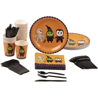 144-Piece Halloween Dinnerware Set - Bed Bath & Beyond - 40816907