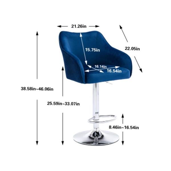 Modern Heighted Bar Accent Chair with set of 2 - Bed Bath & Beyond ...