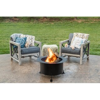 The Baron Steel Fire Pit - Bed Bath & Beyond - 32933063