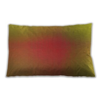 Ahgly Company Patterned Indoor-Outdoor Lava Red Lumbar Throw Pillow ...