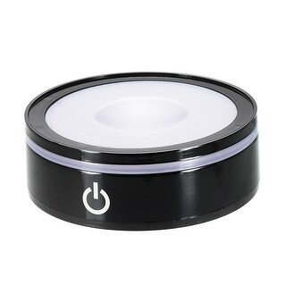 LED Displays Base Stand Ball Powered by 3 AAA Batteries USB Black - 8x7 ...