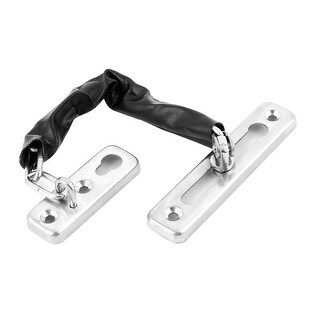 Home Stainless Steel Security Slide Bolt Door Chain Lock Guard Hardware ...