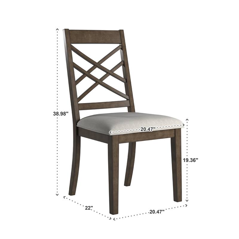 Garrison Espresso Finish Dining Chairs (Set of 2) by iNSPIRE Q Modern ...
