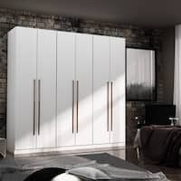 Gramercy Modern Freestanding Wardrobe Armoire Closet - On Sale - Bed ...