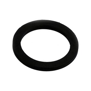 Round Black Overflow Gasket in Rubber - Bed Bath & Beyond - 39111579
