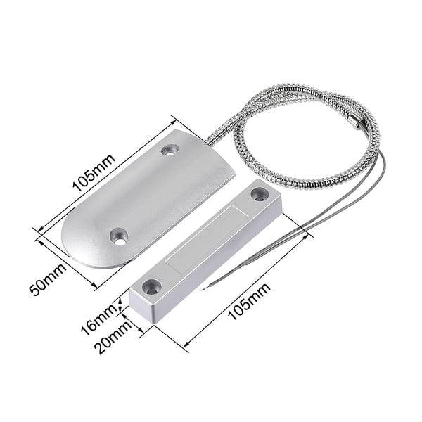 OC-60 NC Alarm Security Rolling Garage Door Contact Magnetic Reed ...