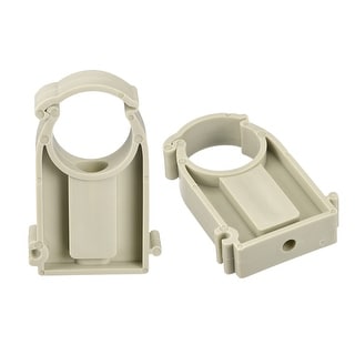 25mm Dia Pipe Hose Clips, PPR Pipe Hangers Clamps Plumber Pipe Holder 8 ...