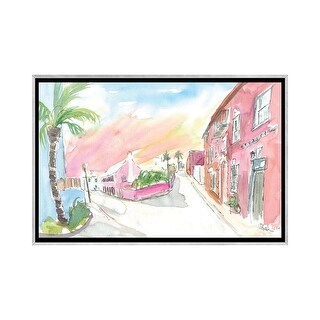 iCanvas "Sunny Bermuda Street Scene In St George'S" by Markus & Martina ...