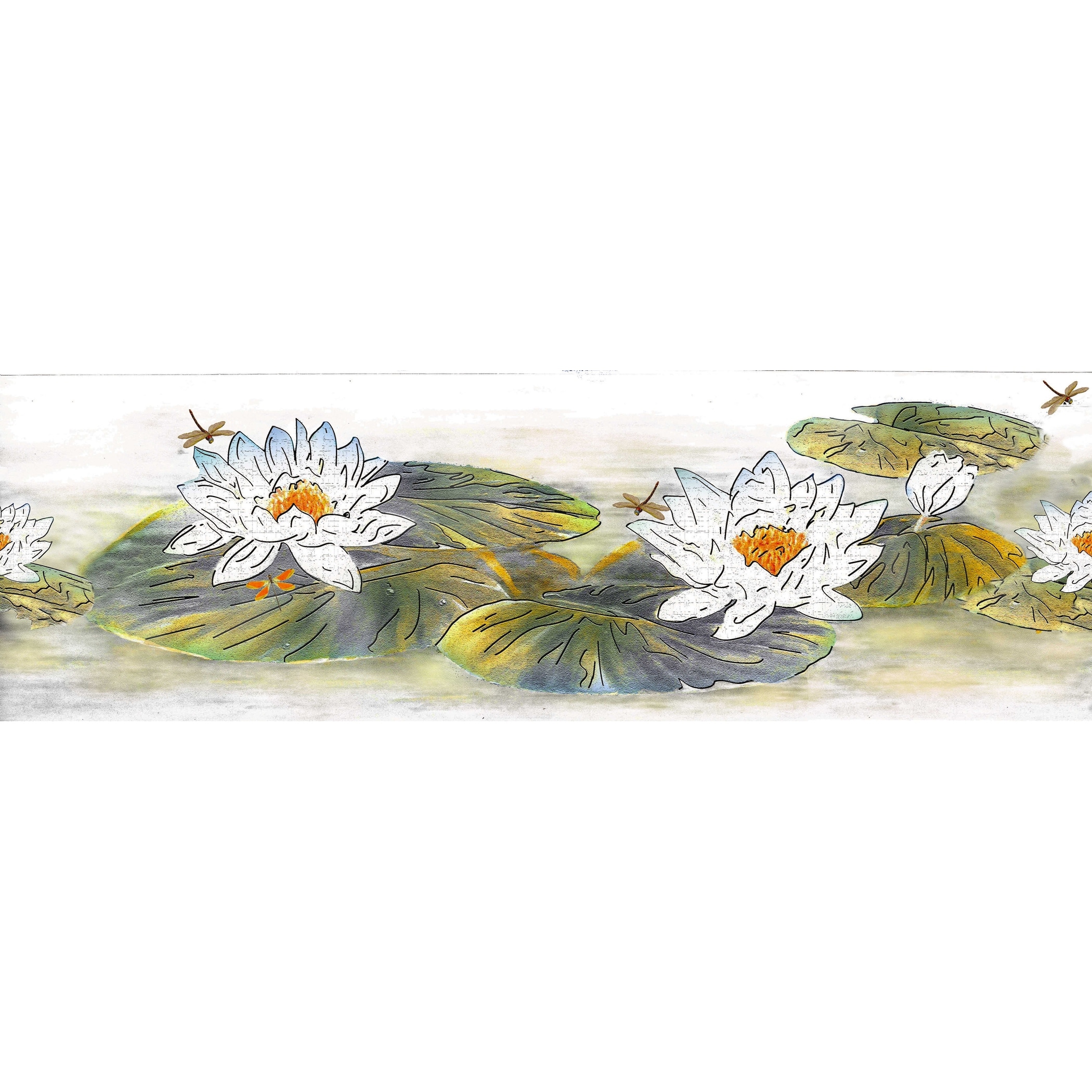 dragonfly wallpaper border