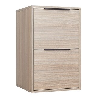 Wooden Vertical File Cabinet with 2 Drawers - Bed Bath & Beyond - 37630215