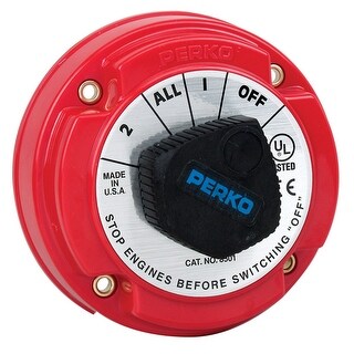 Perko Medium Duty Battery Selector Switch - 250A Continuous - Bed Bath ...