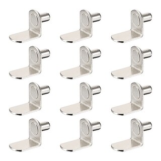 20pcs Shelf Support Studs Pegs Pins Plugs 6mm L-Shaped Cabinet Kitchen ...