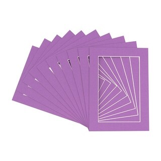 Pack of TEN 24x30 Mats Bevel Cut for 20x24 Photos - Acid Free Dark ...