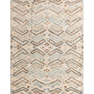 Ahgly Company Machine Washable Abstract Camel Brown Area Rugs - Bed ...