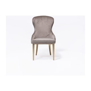 Modena Titanium Gold Stainless Steel Dining Chair - Bed Bath & Beyond ...
