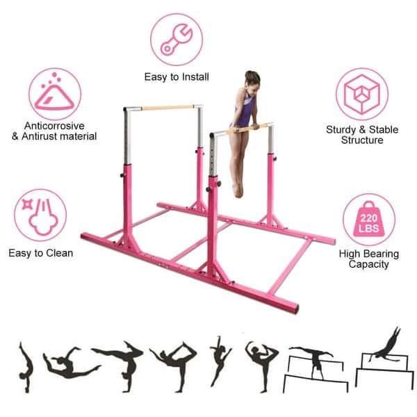 parallel bars gymnastics dimensions