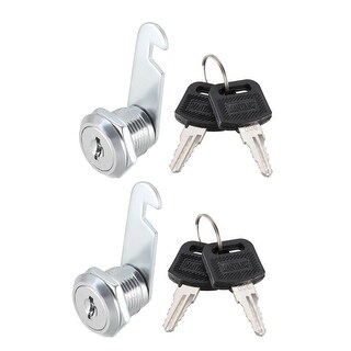 Cam Lock 16mm Cylinder Length Fit Up to 5/16-inch Thick Panel 2Pcs ...