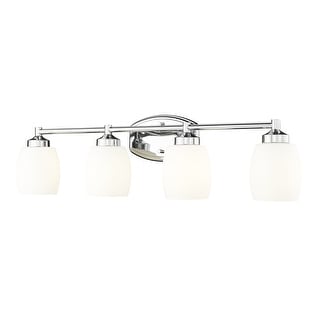 Kendrick 4 Light Vanity in Chrome - Bed Bath & Beyond - 40949383