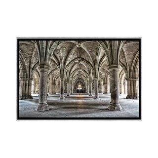 iCanvas "Glasgow University Cloisters, Scotland" by Jane Rix Framed ...
