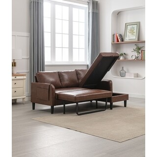 4-seat Modular Sofa Set Polyester Upholstered Couch w/ USB Charge Ports ...