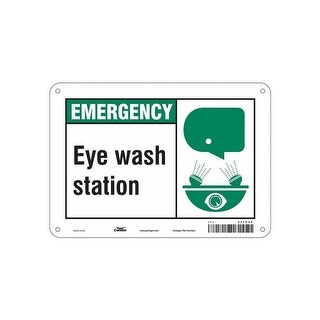 Condor Safety Sign,7 in x 10 in,Polyethylene 471C25 - 1 Each - Bed Bath ...