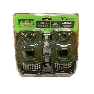 Primos Low Glow Trail Security Camera - 2 Pack - 14MP - Bed Bath ...