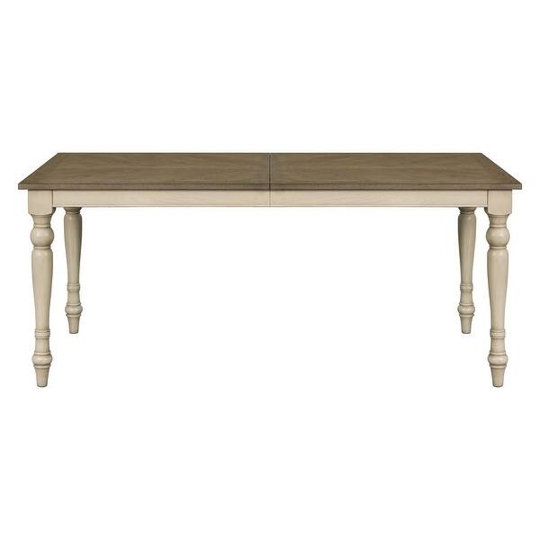 Solid wood Rectangular Dining Table - Bed Bath & Beyond - 40329387