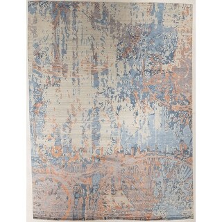 Rustic Silver Area Rug - 9' 0'' X 12' 0'' - 9' 0'' X 12' 0'' - Bed Bath ...
