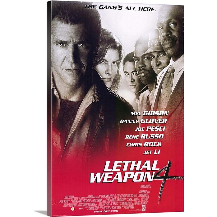 lethal weapon poster art