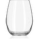 Sienna Stemless Glass, Clear wine Champagne Glasses 4 Pack Elegant ...