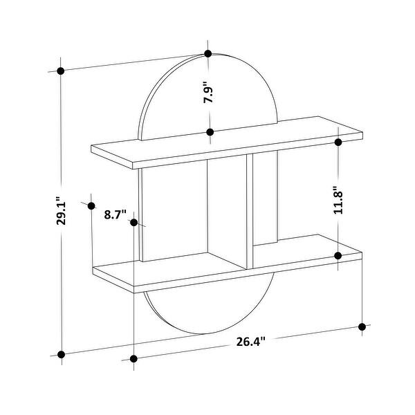 Vanatta Wall Shelf - Bed Bath & Beyond - 36546694