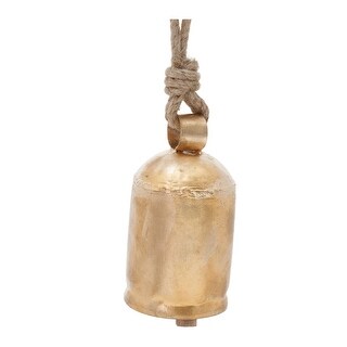Gold Metal Bell Ornament (Set of 6) - Bed Bath & Beyond - 40839428