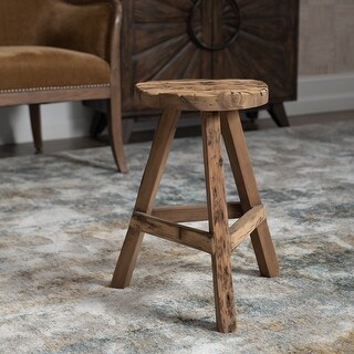 Uttermost Paddock Rustic Accent Stool - 17"W x 19"H x 17"D - Bed Bath & Beyond - 36911152