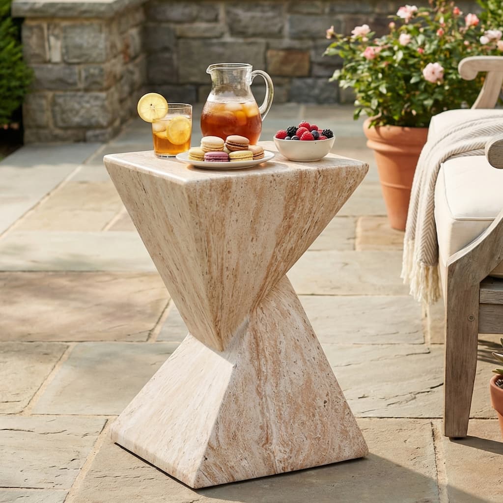 Christopher Knight Home - Calera Modern Outdoor Lightweight Concrete ...