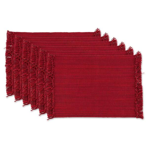 woven cotton placemats rectangular