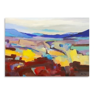 Americanflat - Abstract Landscape 4 by Hans Paus - 16"x20" Poster Art ...