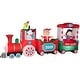 Gemmy Christmas Airblown Inflatable Peanuts Train Scene , 7.5 ft Tall ...