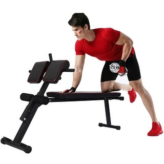 Multifunctional Height-adjustable Sports Stretching Stool Roman Chair ...