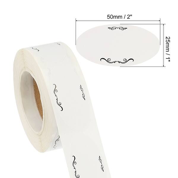 500pcs 1x2 Inch Chalkboard Labels Freezer Marker Food Storage Sticker ...