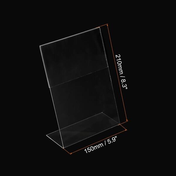 L Shape Price Tags Sign Holder Vertical Stand Pack of 3 - Bed Bath ...