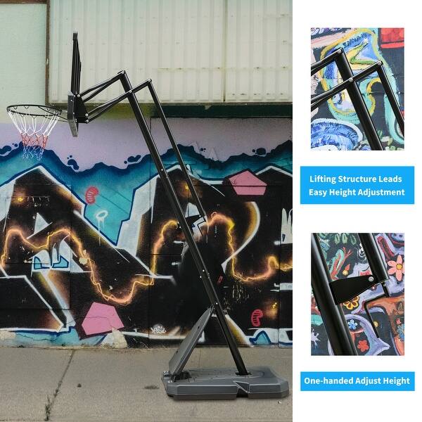 Basketball Goal System with Stable Base and Wheels - Bed Bath & Beyond ...