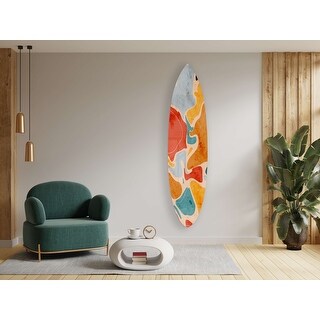 Brightly Pattern Acrylic Surfboard Wall Art - Bed Bath & Beyond - 38056996
