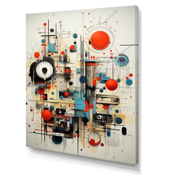 Designart "Dadaism Absurd Connections Artwork I" Abstract Collages ...