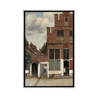 iCanvas "View of Houses in Delft, known as 'The Little Street', c.1658 ...