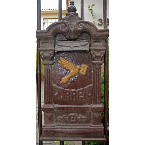 Mailbox On A Gate Of A House Rio De Janeiro Brazil Poster Print (12 X 6 ...