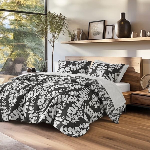 black damask bedding
