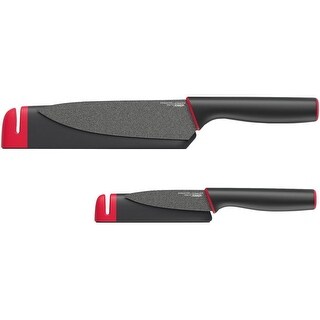 Joseph Joseph 10146 Slice & Sharpen 6" Chef's Knive and 3.5" Paring ...